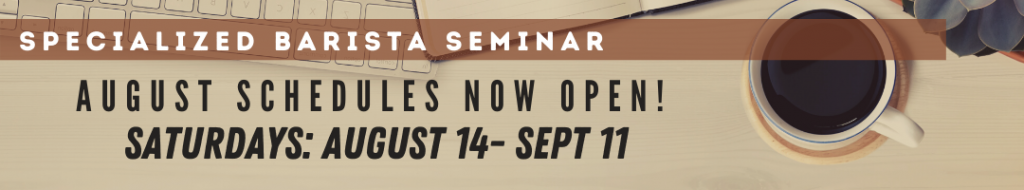 Center for Barista and Tourism Academy – Be Trained. Be Skilled. Be ...